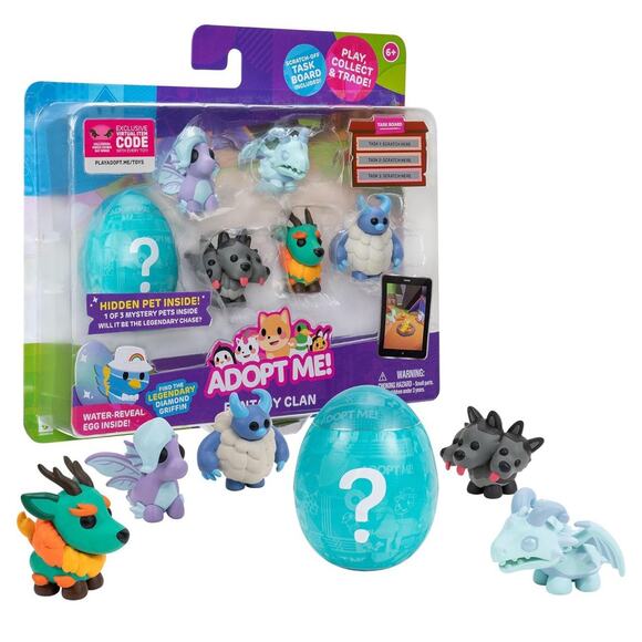 Jazwares | Toys | Adopt Me Roblox Fantasy Clan 6 Figure Multipack ...